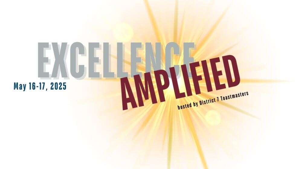 District 7 Toastmasters | Make it Matter